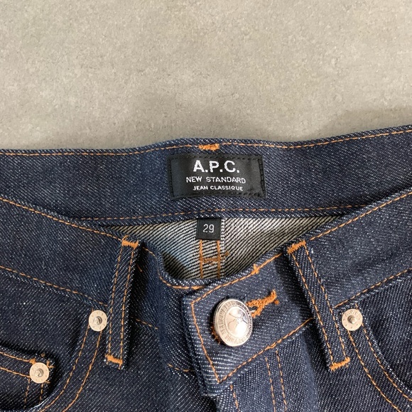 A.P.C. | Jeans | Apc New Standard Jeans Japanese Raw Denim | Poshmark